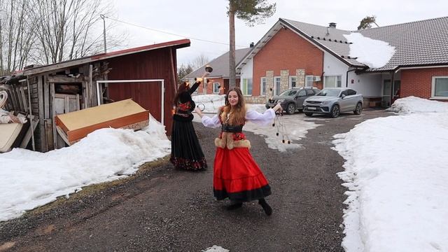 ПРОБА ОГНЯ .  НАШЕ БУДУЩЕЕ ЦЫГАНСКОЕ #ФАЕРШОУ  Е. Каменкова и  танцевальный коллектив "Экспромт"