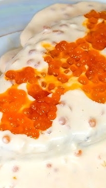 Красная РЫБА ПОД сливочным СОУСОМ С ИКРОЙ