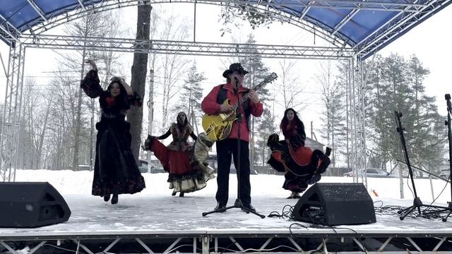 Цыганский танец "Бида" Сергей Иванов и цыганский коллектив "Экспромт". Цыганский ансамбль. Шоу-балет