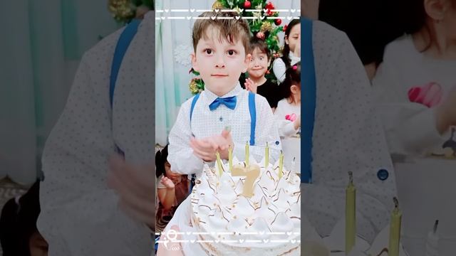 Мухаммаду 7 лет. Празднование дня рождения в частном детском саду iQ-Сад.