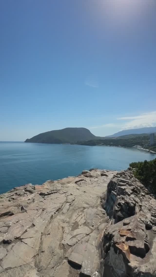 Крым | Утес | Мыс Плака #крым2024 #crimea #алушта #travel #shorts