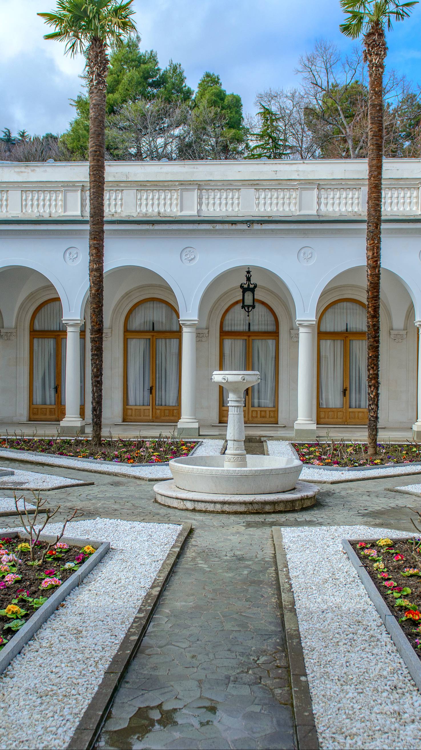 Ливадийский дворец-музей, п.Ливадия. Крым.