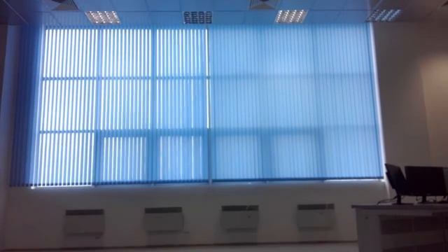 Жалюзи с электроприводом для офисного помещения | Alumdevelop