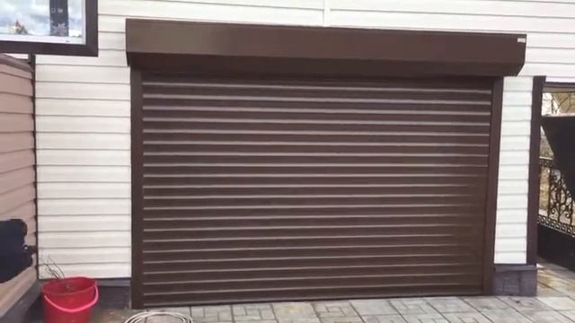 Роллетные ворота для гаража | Alumdevelop