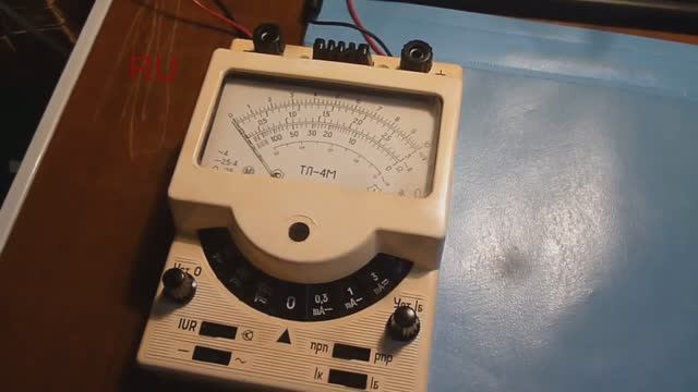 Тестер ТЛ-4М. Сделано в СССР. Обзор.