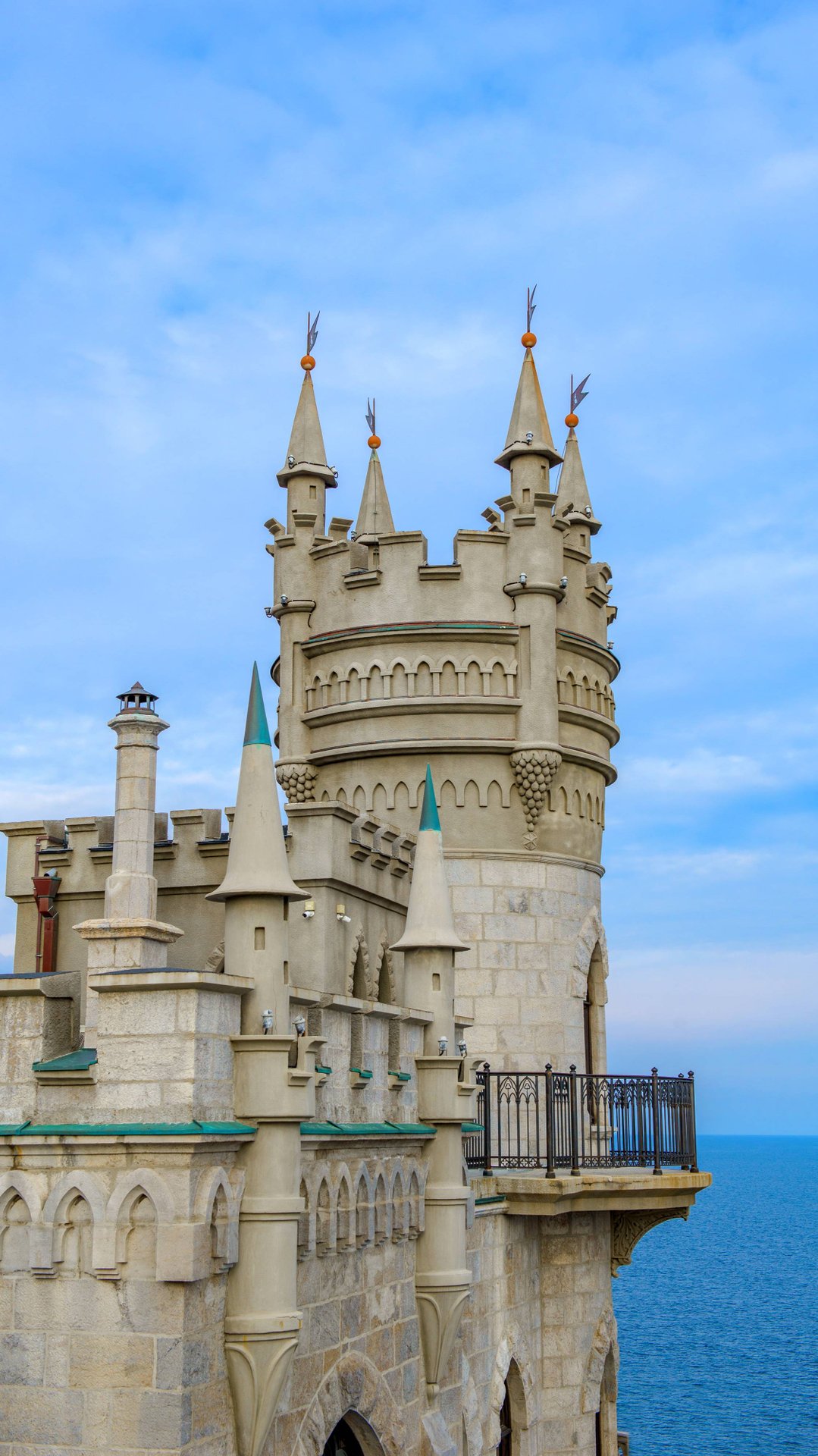 Замок «Ласточкино гнездо», п. Гаспра. Крым.