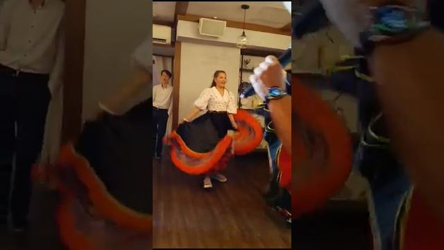 Танцы с гостями. Коллектив цыганского танца "Экспромт"  на празднике под песню "Давай, давай"