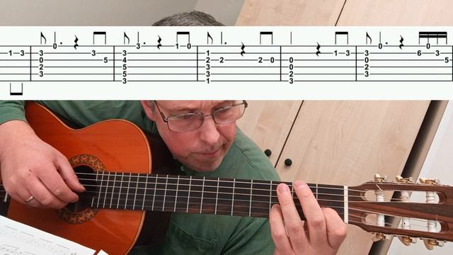 ТИТАНИК на гитаре ТАБЫ