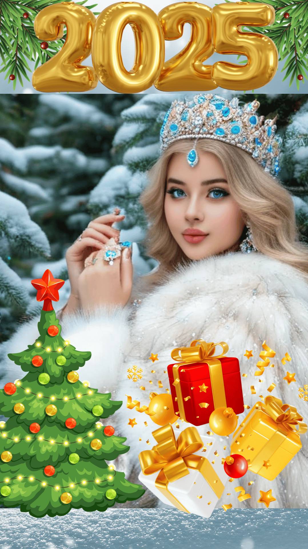 С Наступающим Новым годом 2025!