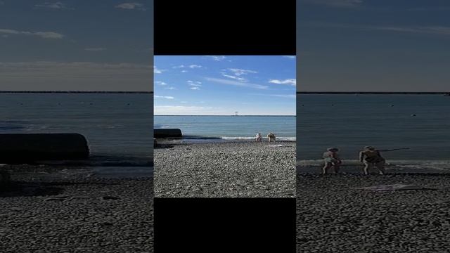 Сочи, порт, пляж. 24-12-2024