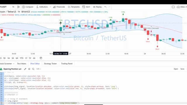 8.1 Opening a position using a market order