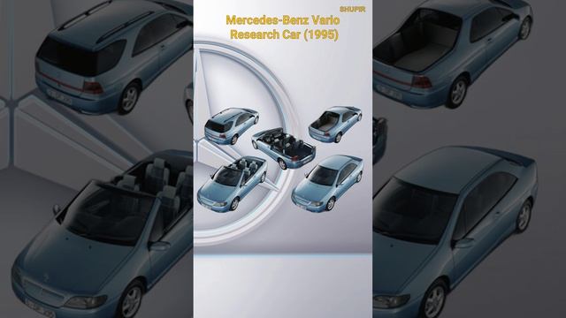 Mercedes трансформер  4 в 1, кабриолет, пикап, купе и универсал #automobile #mersedesbenz #прототип