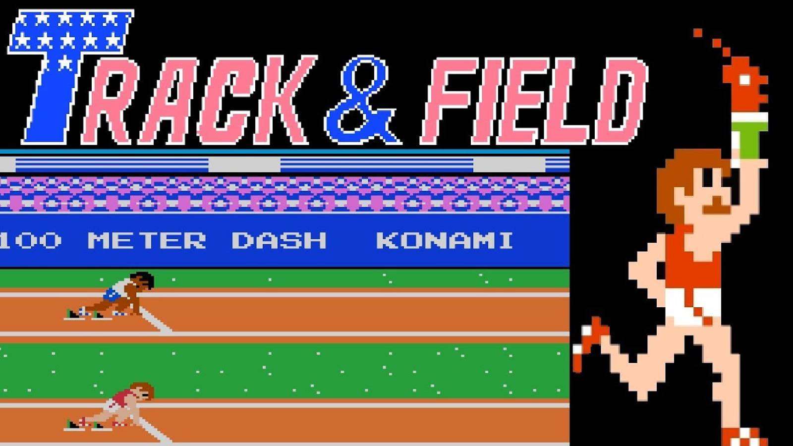 Track & Field (NES) прохождение без комментариев - Полное прохождение