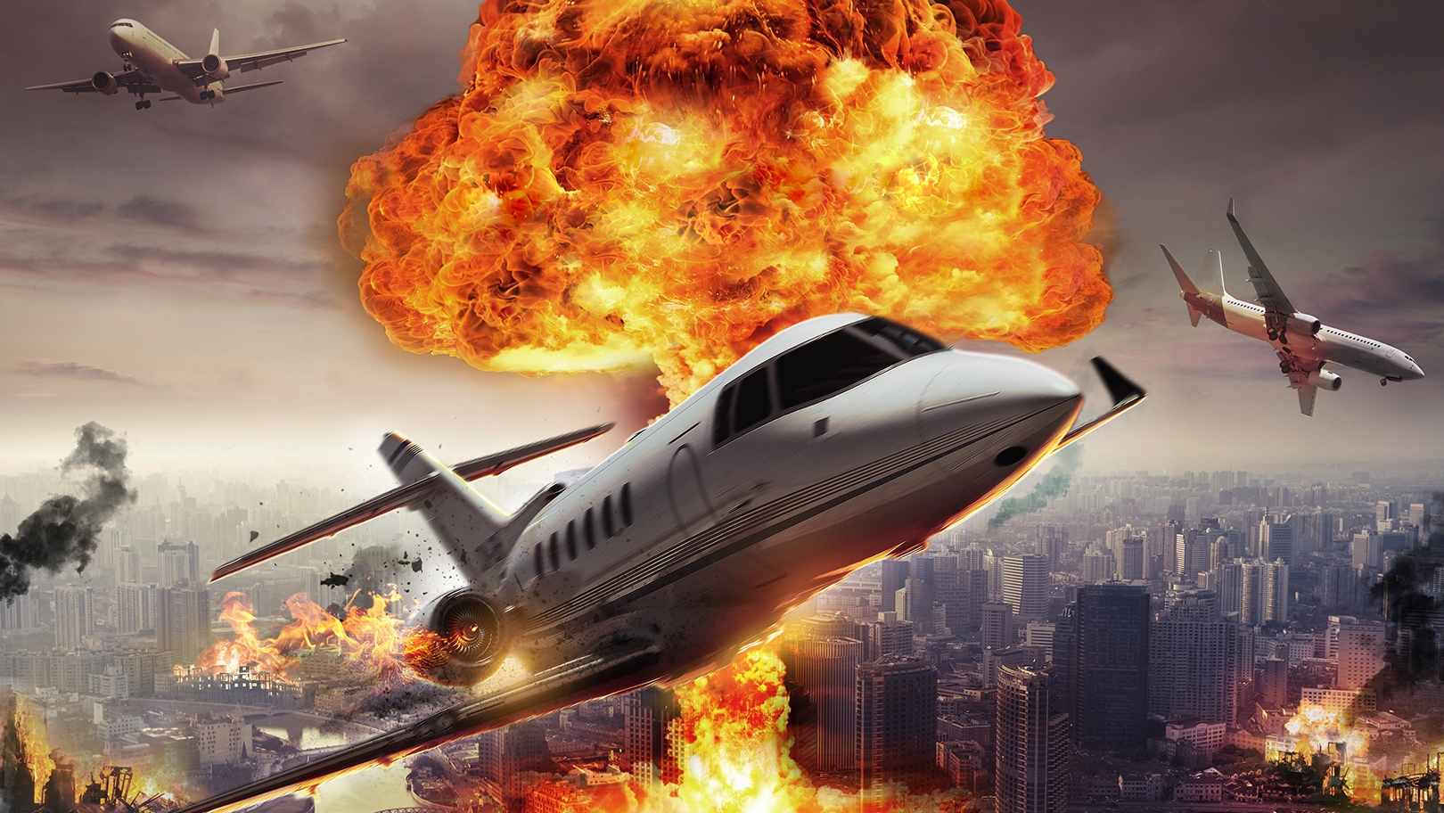 2012 -Напряженные моменты из фильма