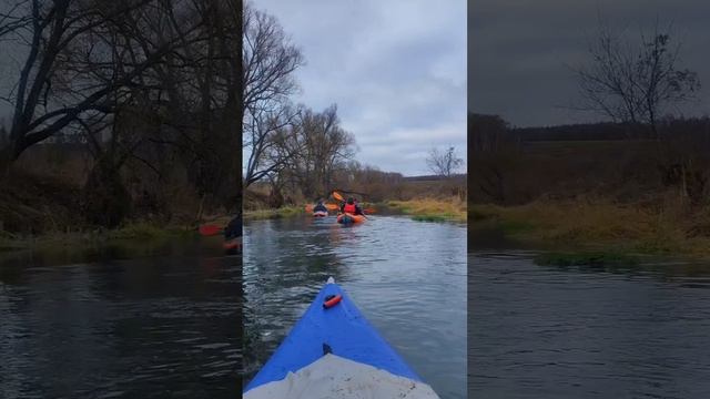 Сплав по реке Чернь / Последние километры / Антистапель д. Крыцыно #байдарка #водники #сплав #чернь