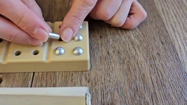 Колодка Брайля , учимся работать