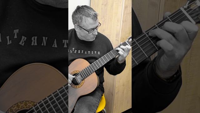 группа Кино. песня "Ночь" на гитаре