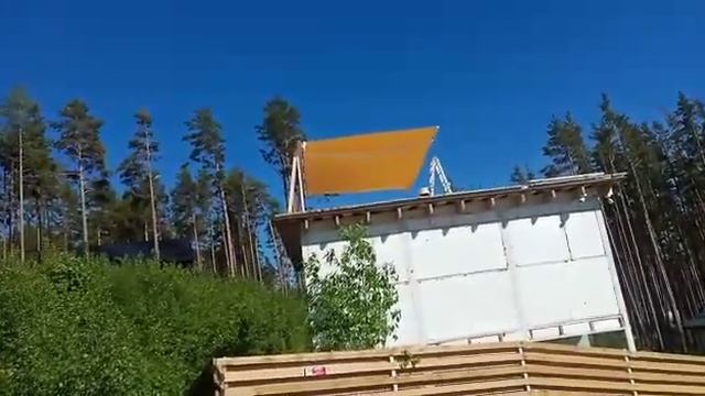 Выдвижная моторизованная маркиза | Alumdevelop