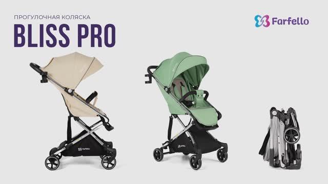 Коляска прогулочная детская Farfello Bliss Pro