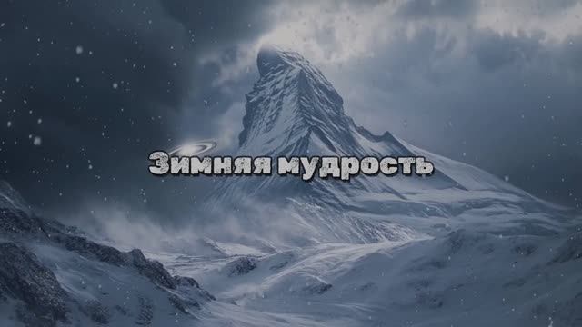 Песня про знак Зодиака Козерог | Зимняя мудрость | Гимн целеустремленности и воли