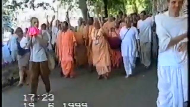Одесса 1999 - часть 7. Его Божественная Милость Шрила Бхакти Валлабха Тиртха Госвами Махараджа