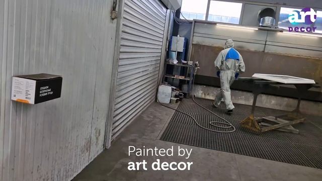 Цех контурной покраски окон ПВХ