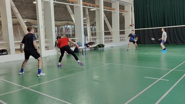 Бадминтон.2. Игры на время. Новогодний турнир. 25.12.2024