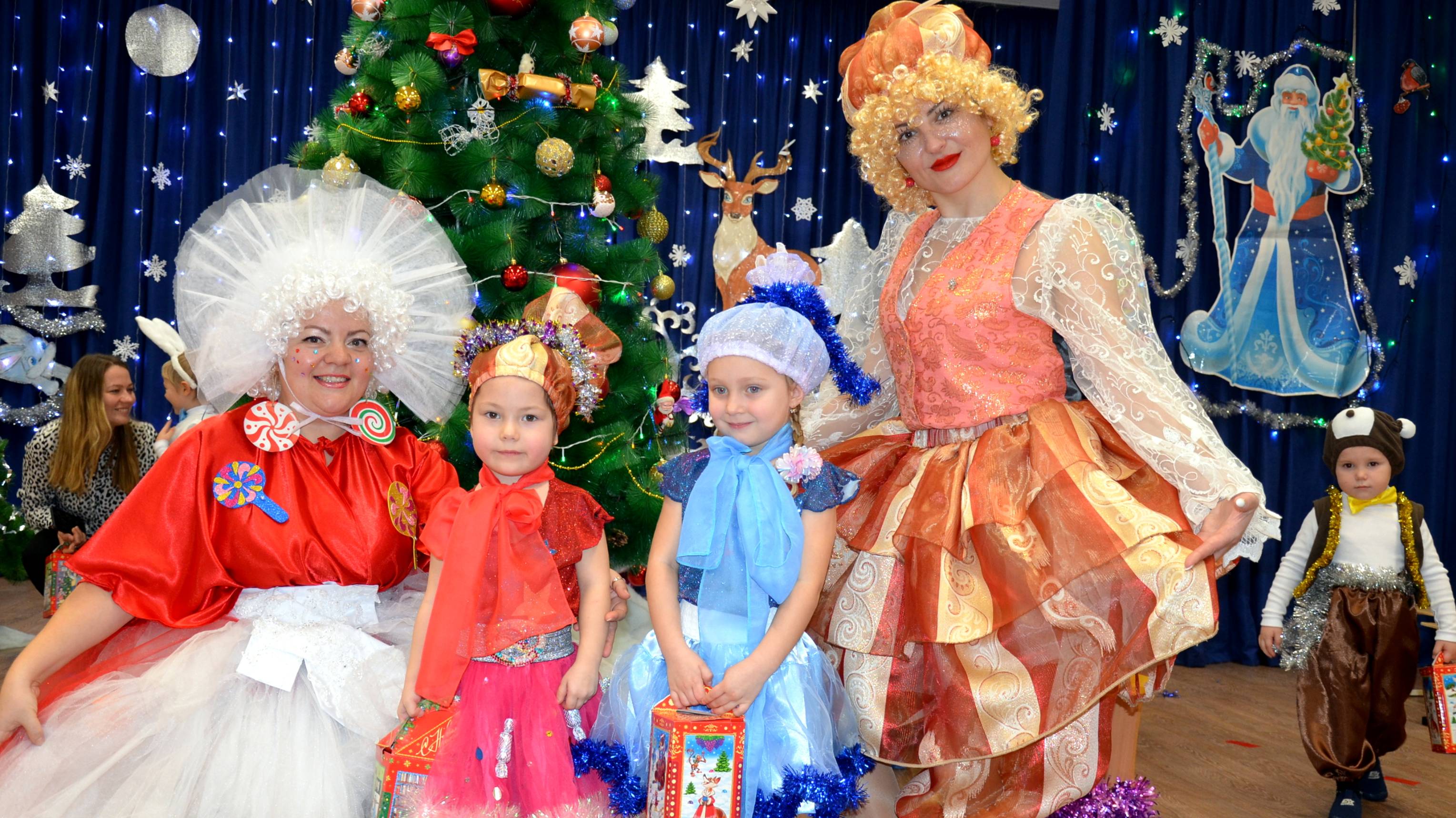 НОВОГОДНИЙ Утренник в д/с №5  г.Щелкино, Крым, 2024  #NelyaAkim