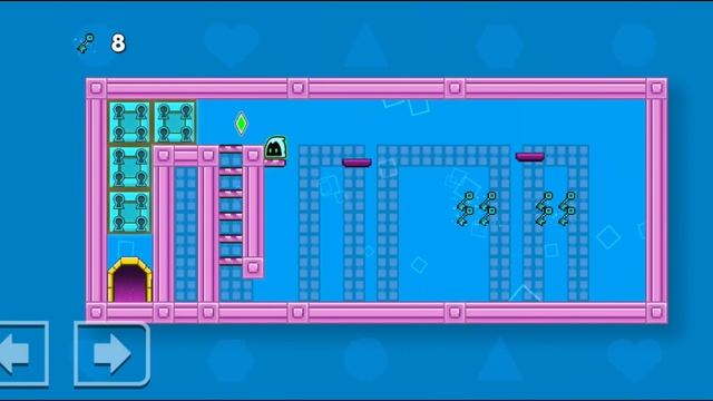 geometry dash №13 платформер уровень LOCKSMITHS PURGATORY