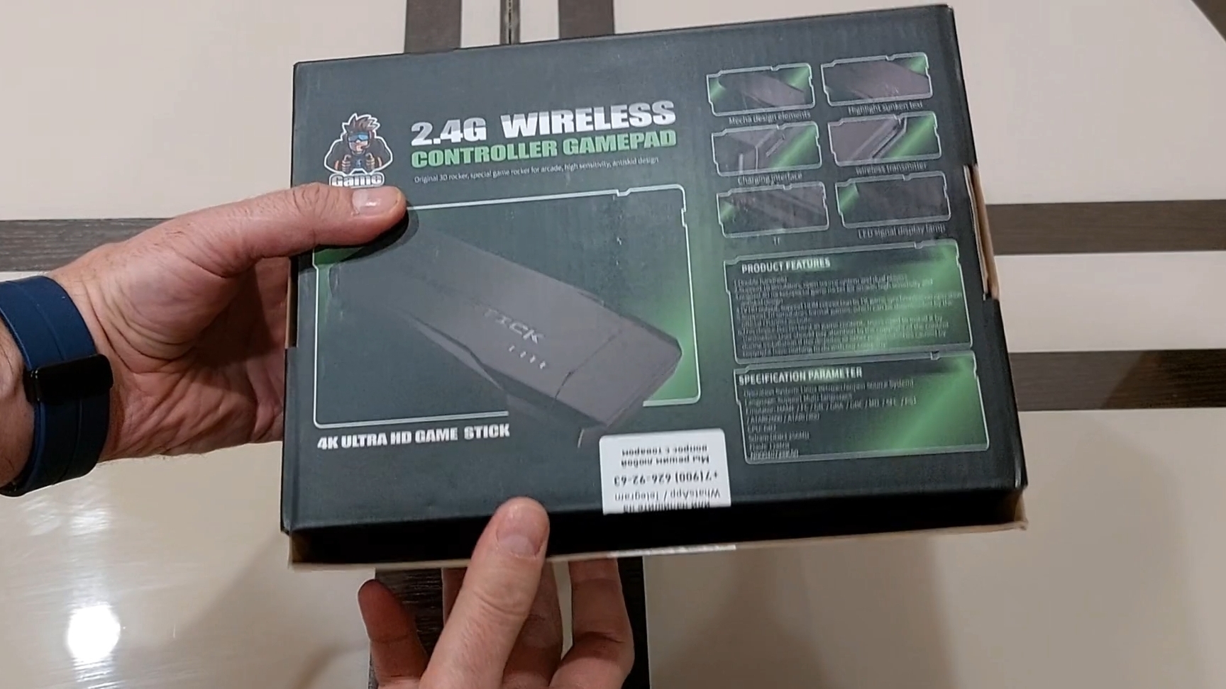 Игровая мини консоль.Стик-DATA FROG Y3 Lite!.Распаковка.