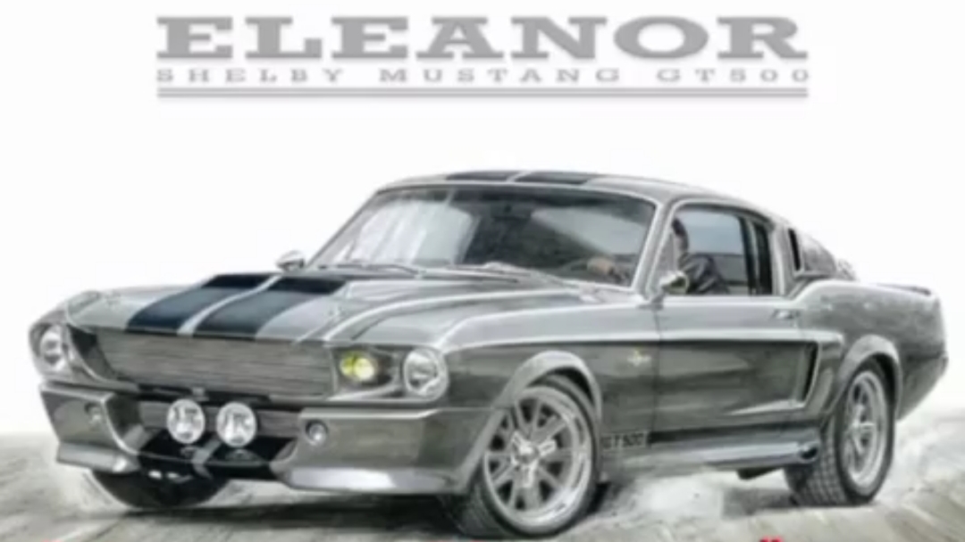 Модель Шелби Мустанг GT 500 "Элеонор", из фильма " Угнать за 60 секунд" Автор Сэм Андреич