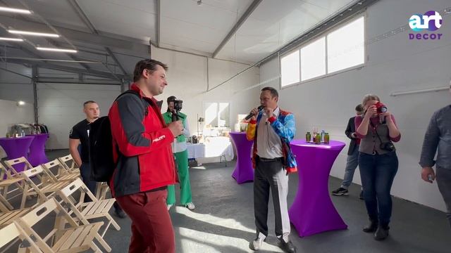 Цех покраски профиля ПВХ в хлыстах | Официальное открытие