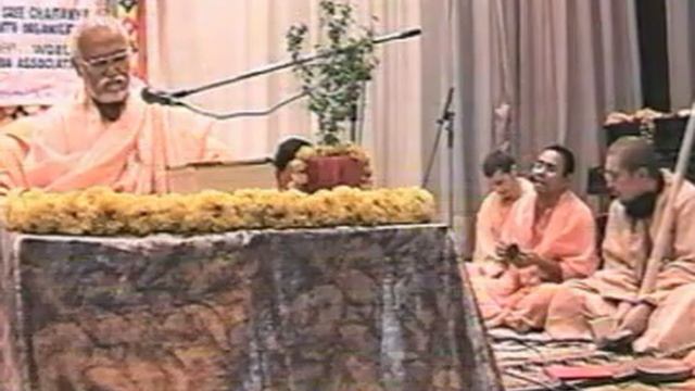 Москва 2000 - часть 6. Его Божественная Милость Шрила Бхакти Валлабха Тиртха Госвами Махараджа