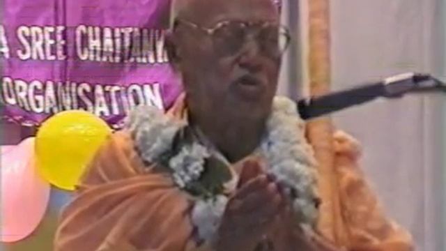 Москва 1999 - часть 20. Его Божественная Милость Шрила Бхакти Валлабха Тиртха Госвами Махараджа