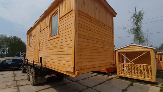 Деревянные бытовки из Новгорода - производство и продажа дачных бытовок в Московской области