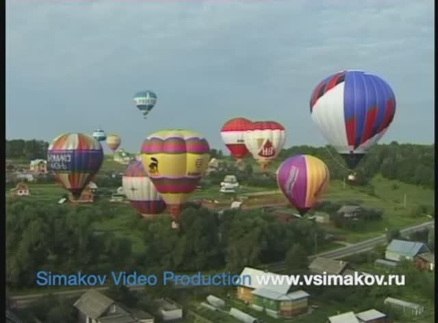 Репортаж О Фестивале Воздухоплавания "Золотое Кольцо России" - Русская Версия