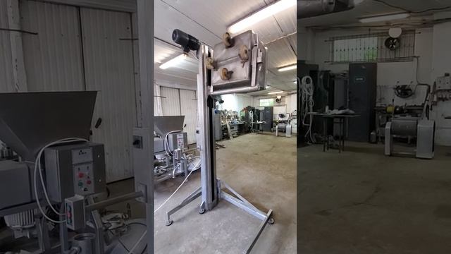 Мачтовый опрокидыватель чан-тележек ОМЧ-250 / 6281915@mail.ru / Пищевое Оборудование РФ