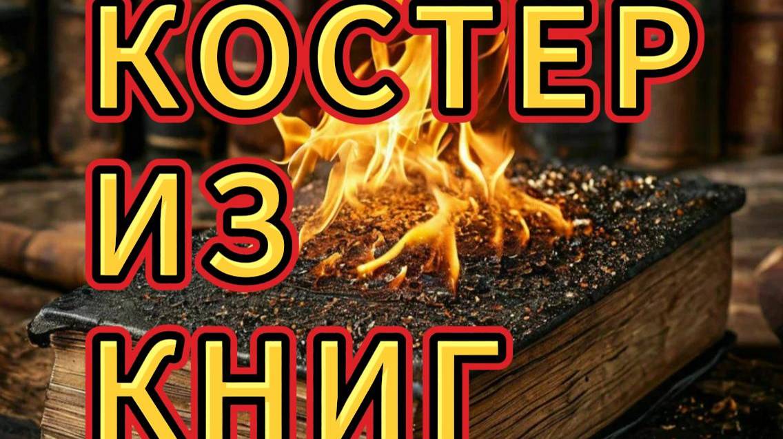 АУДИО РАССКАЗЫ / КОСТЁР ИЗ КНИГ
