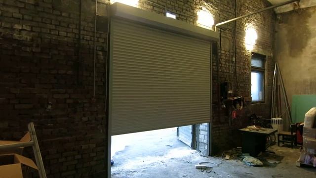 Автоматические роллетные ворота | Alumdevelop