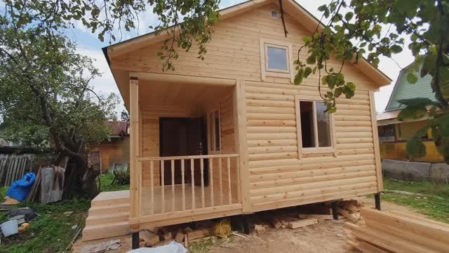 Новгородские дома из бруса - строительство дома на заказ без посредников и предоплаты от Заказ-Дом