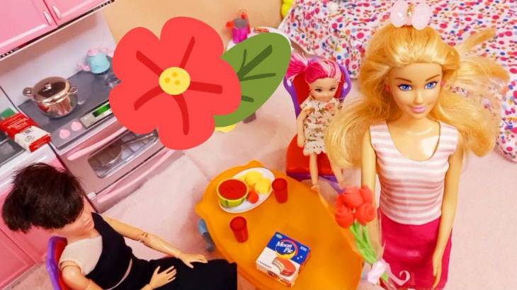 Кто Барби Свете подарил букет Роз😍😍😍