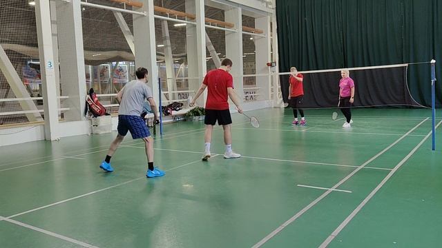 Бадминтон.4 Игры на время. Новогодний турнир. 25.12.2024