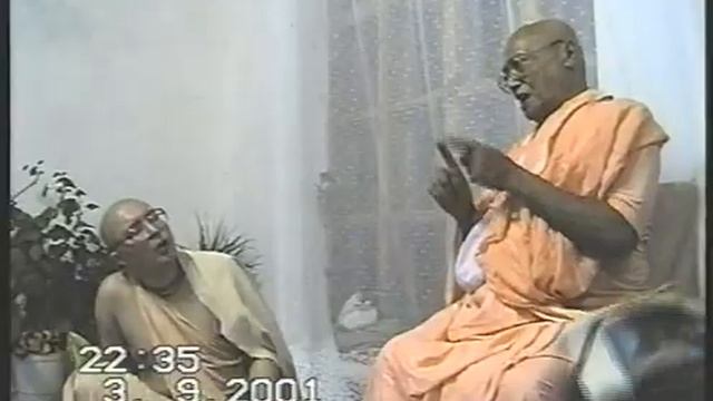 Одесса 2001 - часть 29. Его Божественная Милость Шрила Бхакти Валлабха Тиртха Госвами Махараджа