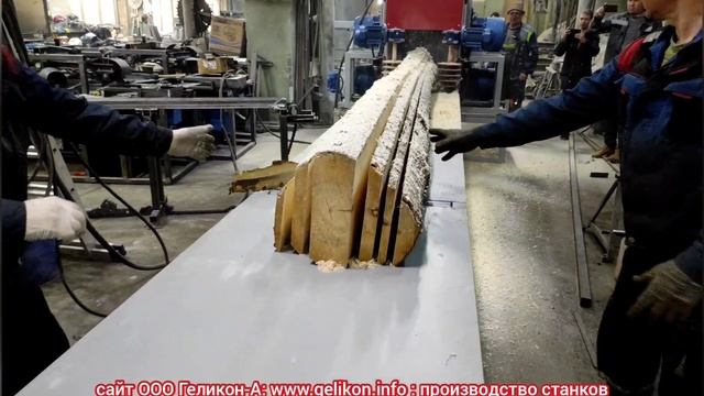 станок брусовальный бревнопильный СБ4в420 до 12 пил бревно от 10 до 42 см без сортировки+кантователь