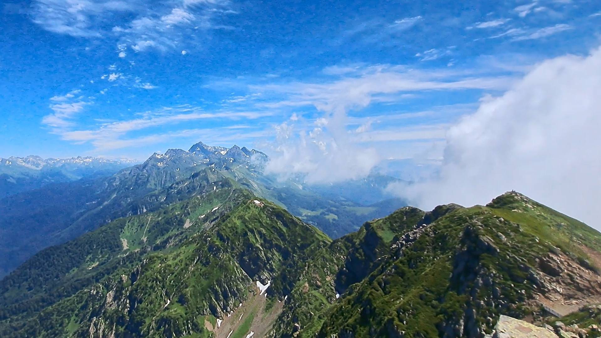 #41 Сочи. Гора Каменный Столб. Высота: 2509 м. (Архив: июнь 2024 г)