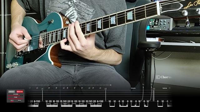 TOOL - Forty Six  2 Guitar Cover with Play Along Tabs