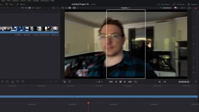 The SURPRISINGLY good CUT page features Davinci Resolve
