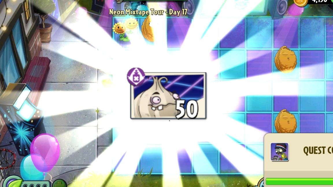 День 17 Неоновый Микстейп Тур ( Neon Mixtape Tour)  Plants vs. Zombies 2