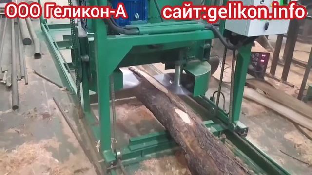 Дисковая пилорама горизонтальная ураган- 2п бревнопильный станок двухпильный бревно до ☝500 мм