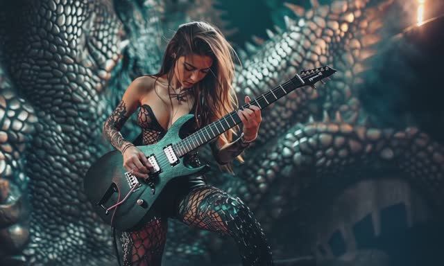 NY Царство драконов - Hard Rock Music _4